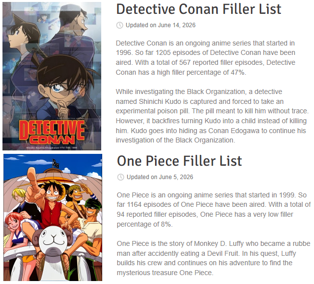only reason DC has more episodes than OP is because - #271672793 added ...