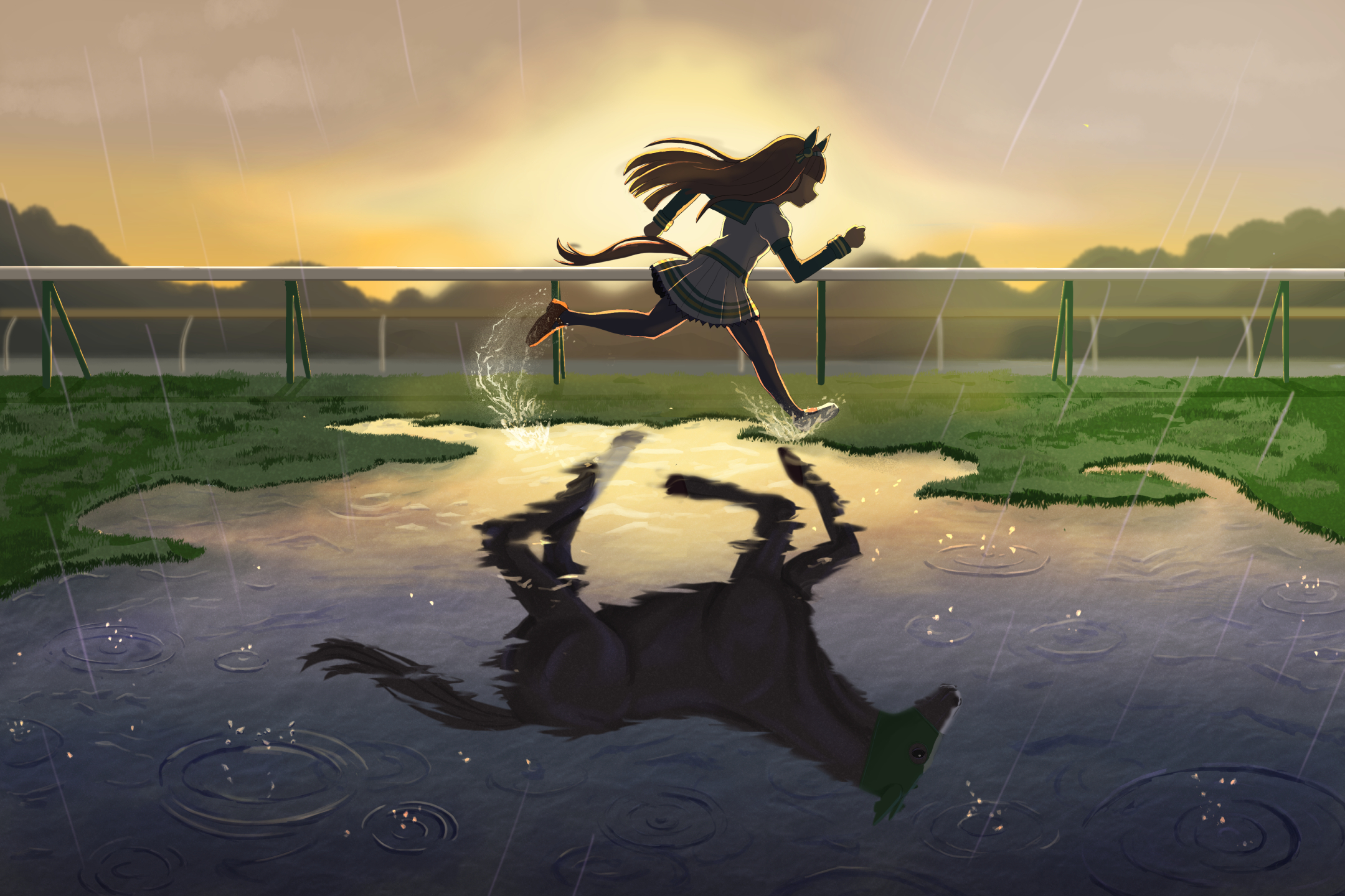 Daily Musical Anime Girls Art #1402