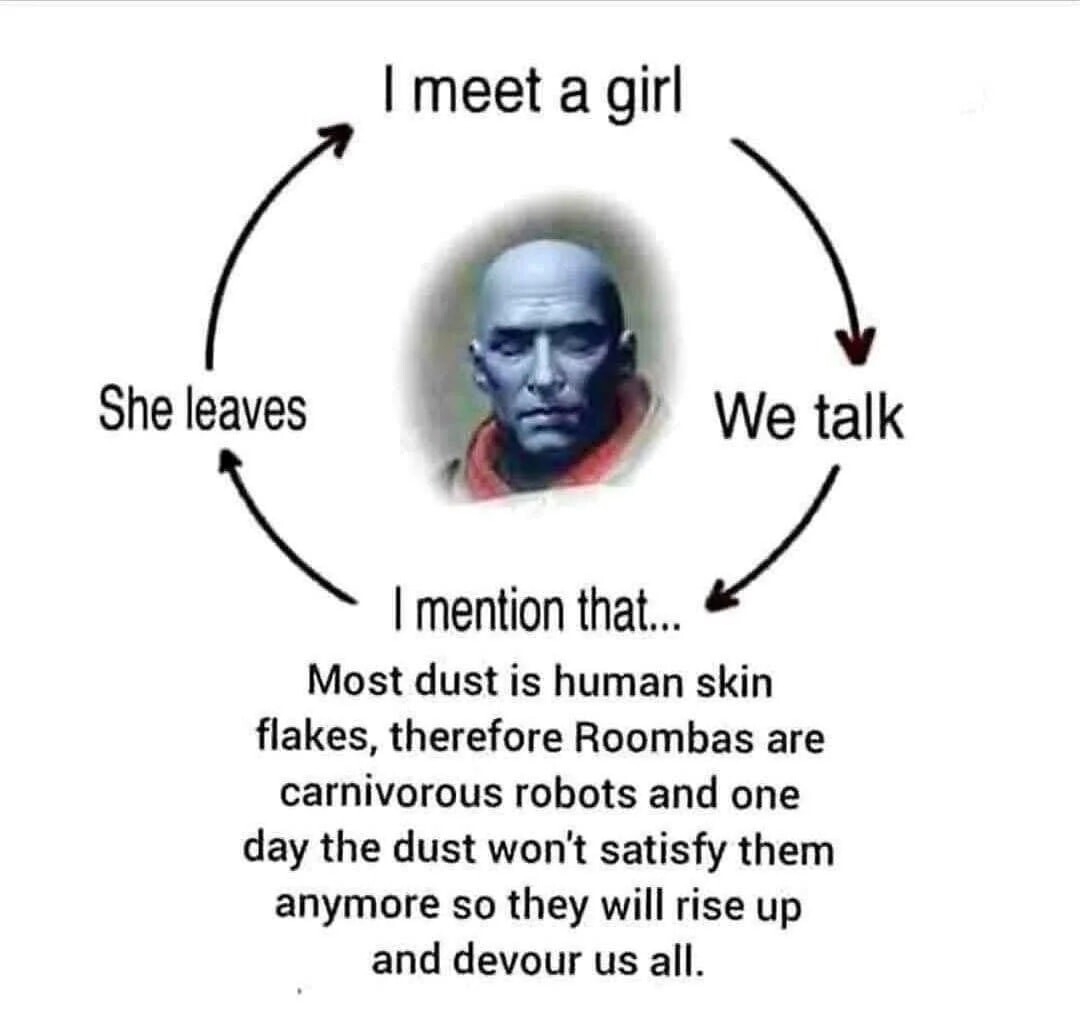 impolite cannibalistic robots