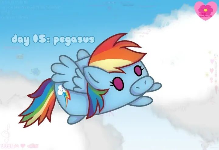 Juntsum tsum Day 15: pegasus