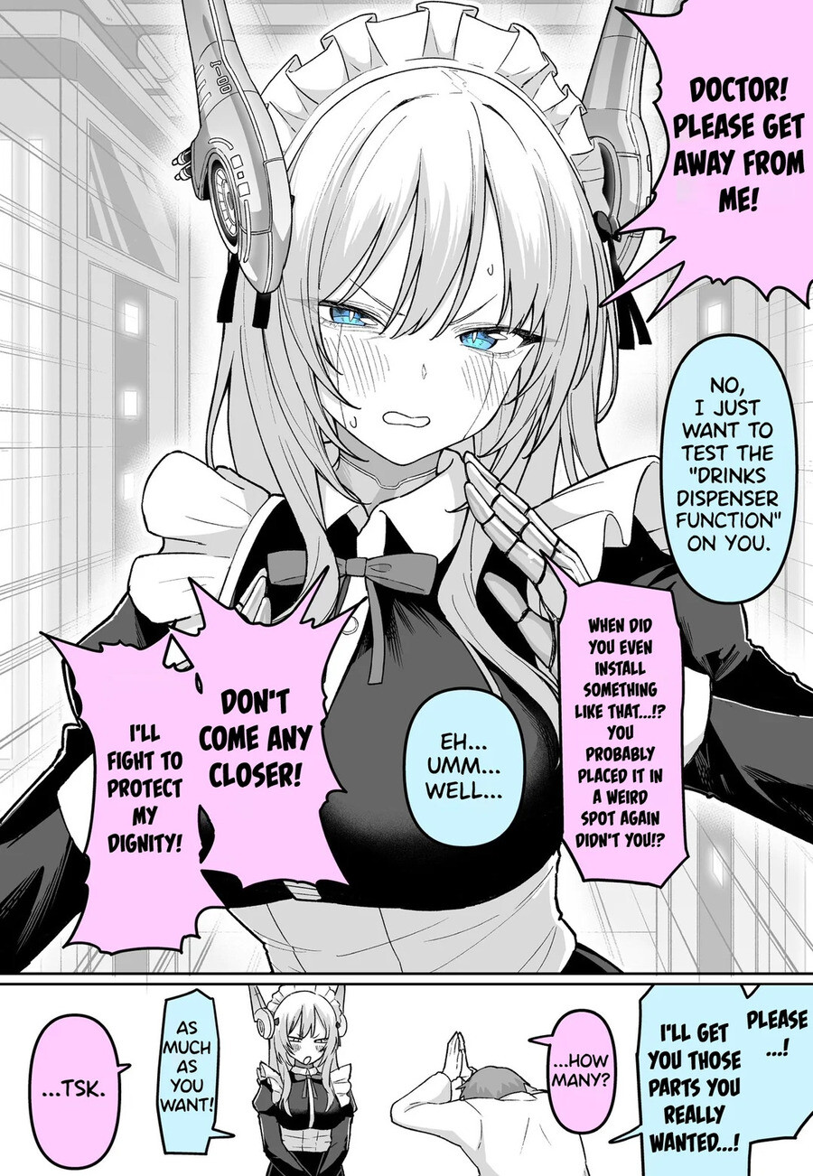 New maid robot function! - Oneshot by @medatarou1