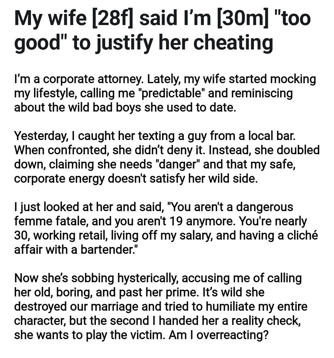 the foid fears the autistic corporate attorney