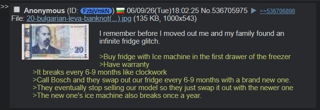 Untapped Infinite Fridge Glitch